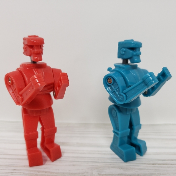 Toys | Rock Em Sock Em Robot Replacements Blue Bomber And Red Rocker ...